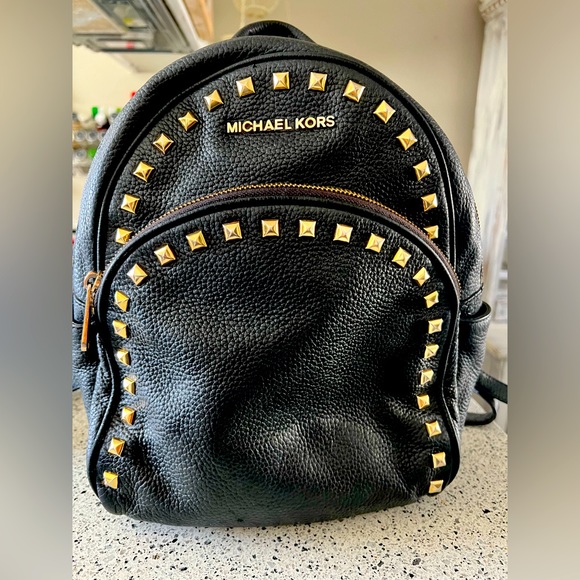 Michael Kors | Bags | Michael Kors Studded Backpack | Poshmark